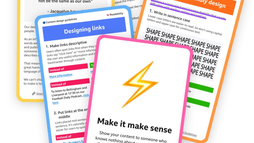 Content design Figma flashcards - James Cleaver