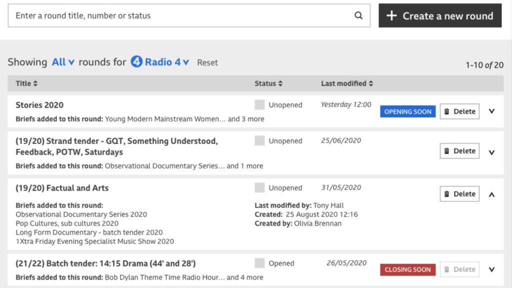 Unified pitching and commissioning - James Cleaver
